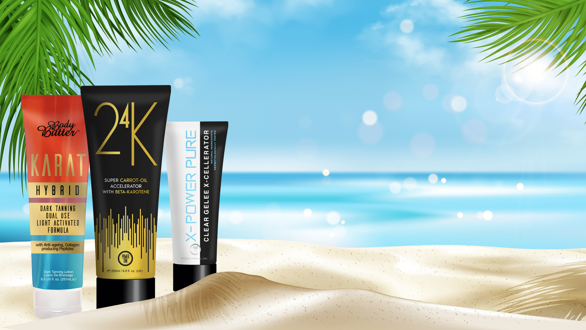 Sunbed cream store